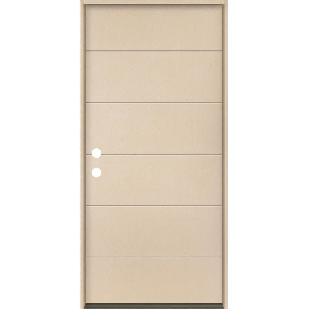 Modern Fiberglass Wood Like Front Door for Exterior | Krosswood Doors
